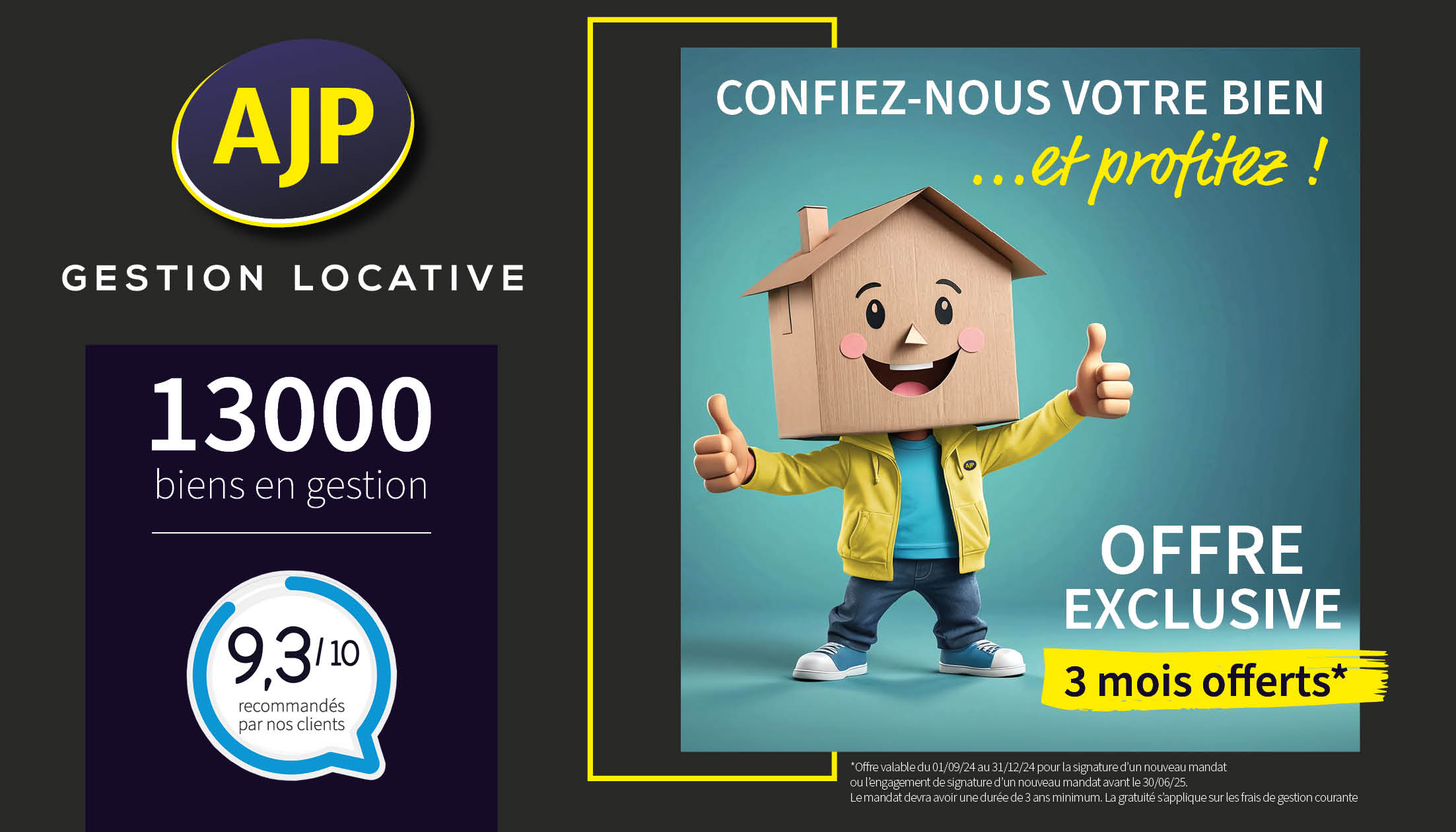 Gestion locative de votre bien immobilier : AJP immobilier